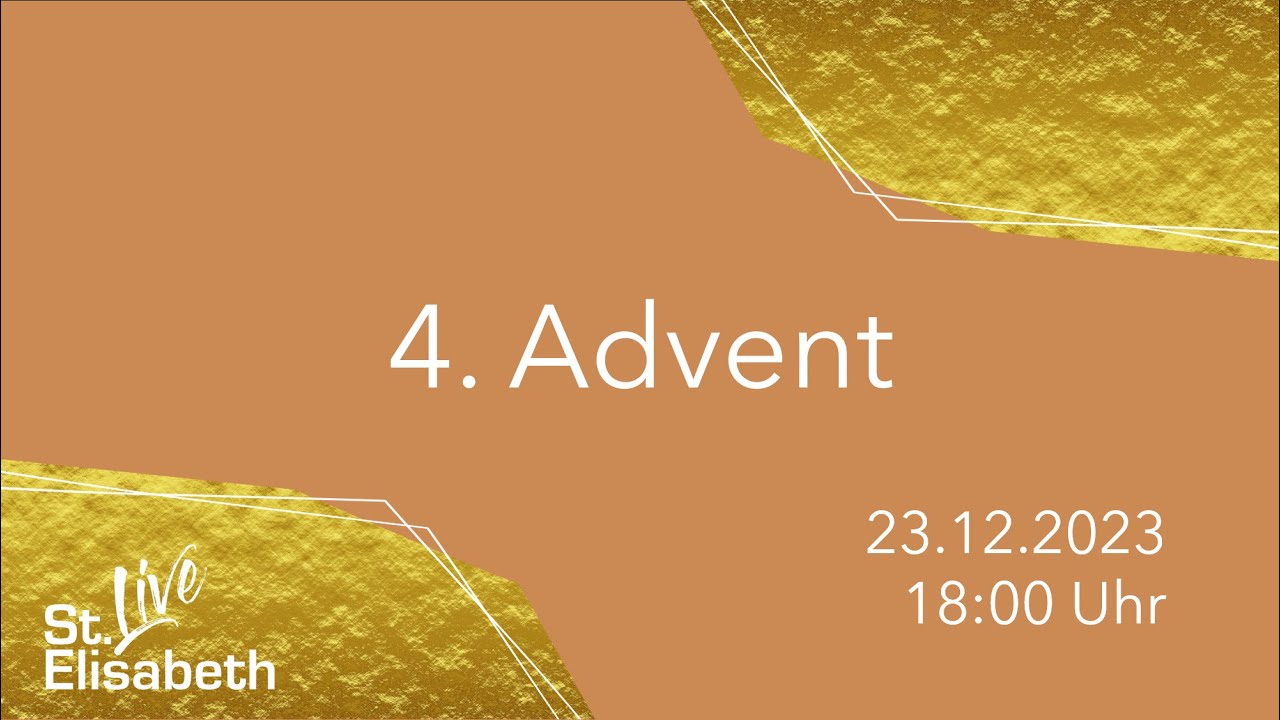 4. Advent 2023 - Vorabendgottesdienst aus Postbauer-Heng gestaltet als ...