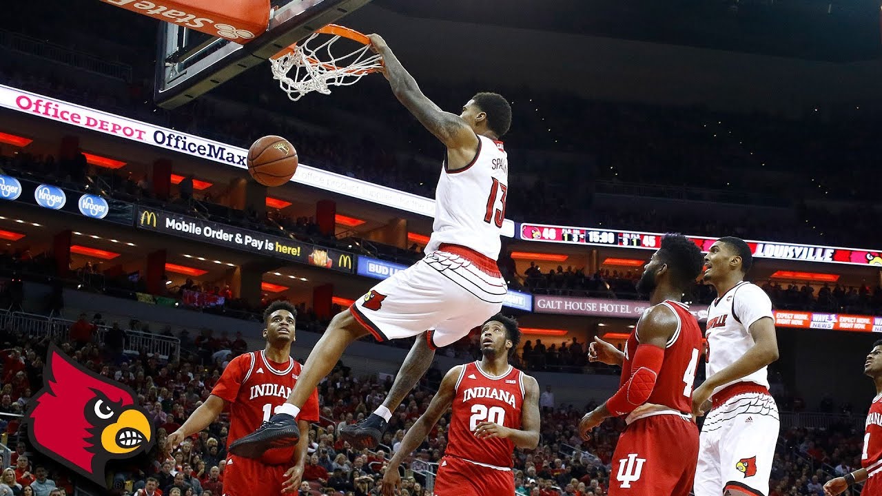Ray Spalding's Double-Double Spurs Cardinals Victory vs. Indiana - YouTube