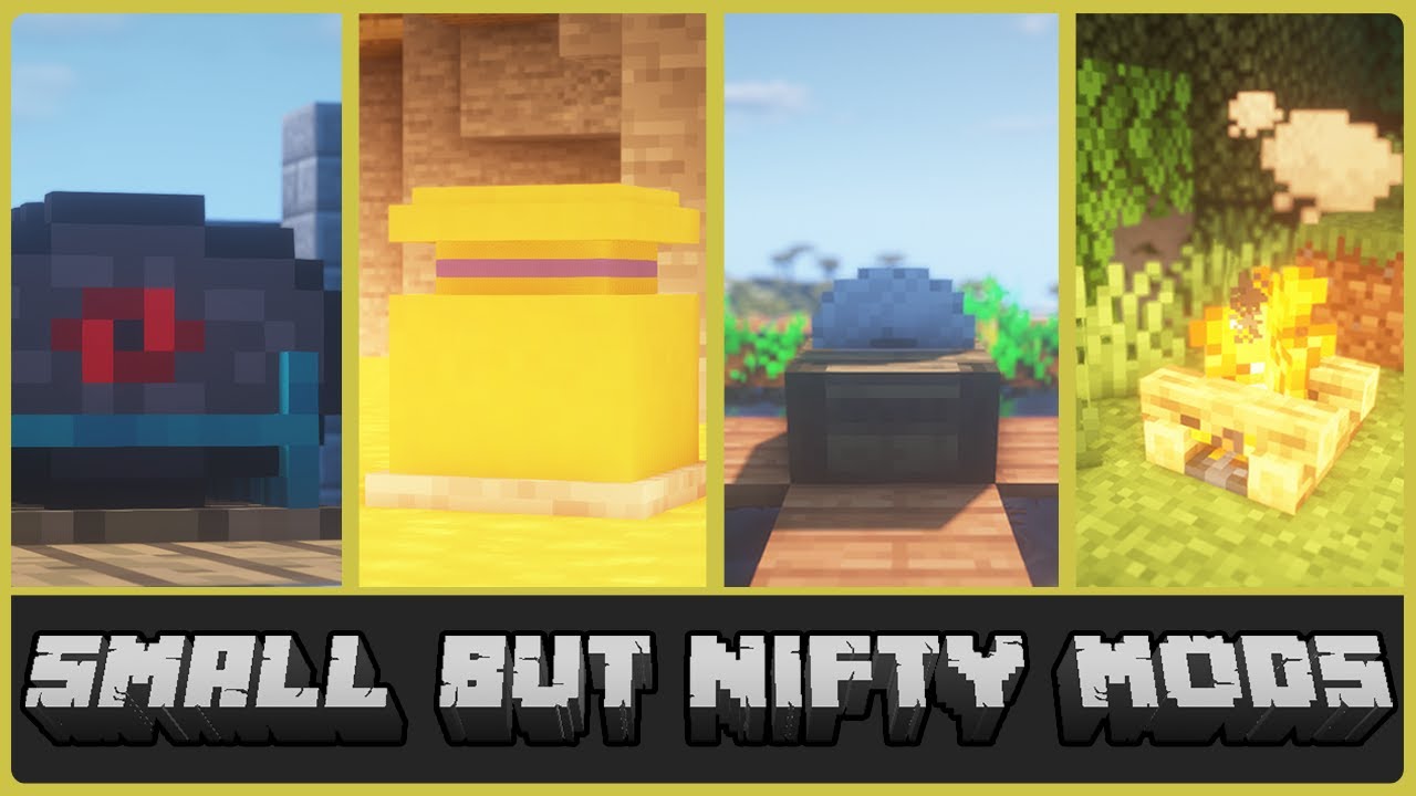 Minecraft Small But Nifty Mods 3 - YouTube
