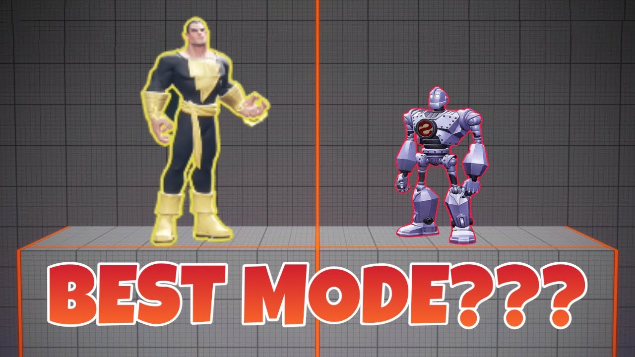 BLACK ADAM, but COMICALLY LARGE! MultiVersus Silly Queue Gameplay ...