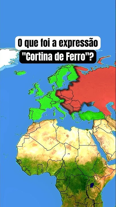O que foi a expressão "Cortina de Ferro"? #geografia #historia # ...