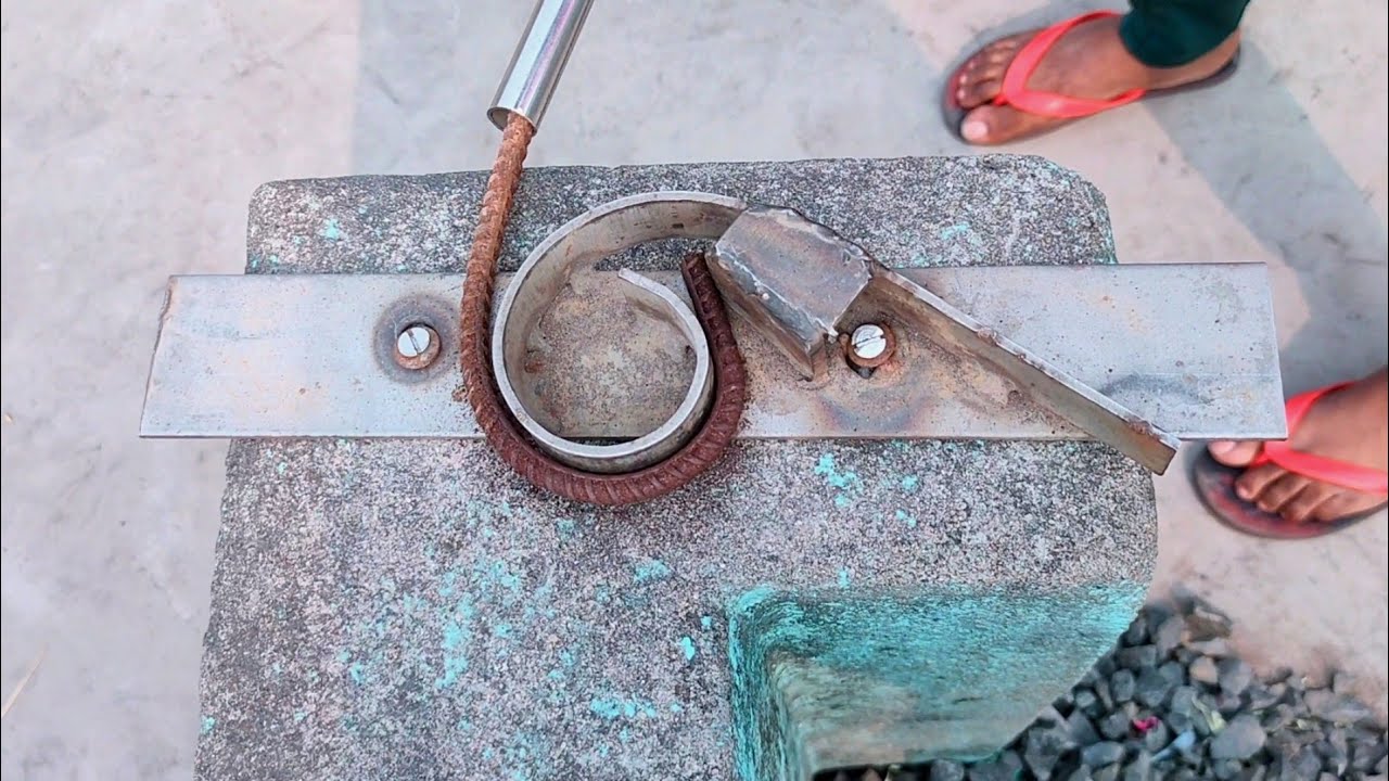 Ms Rod Bending | Bending tips | Diy Bender Sariya bend - YouTube