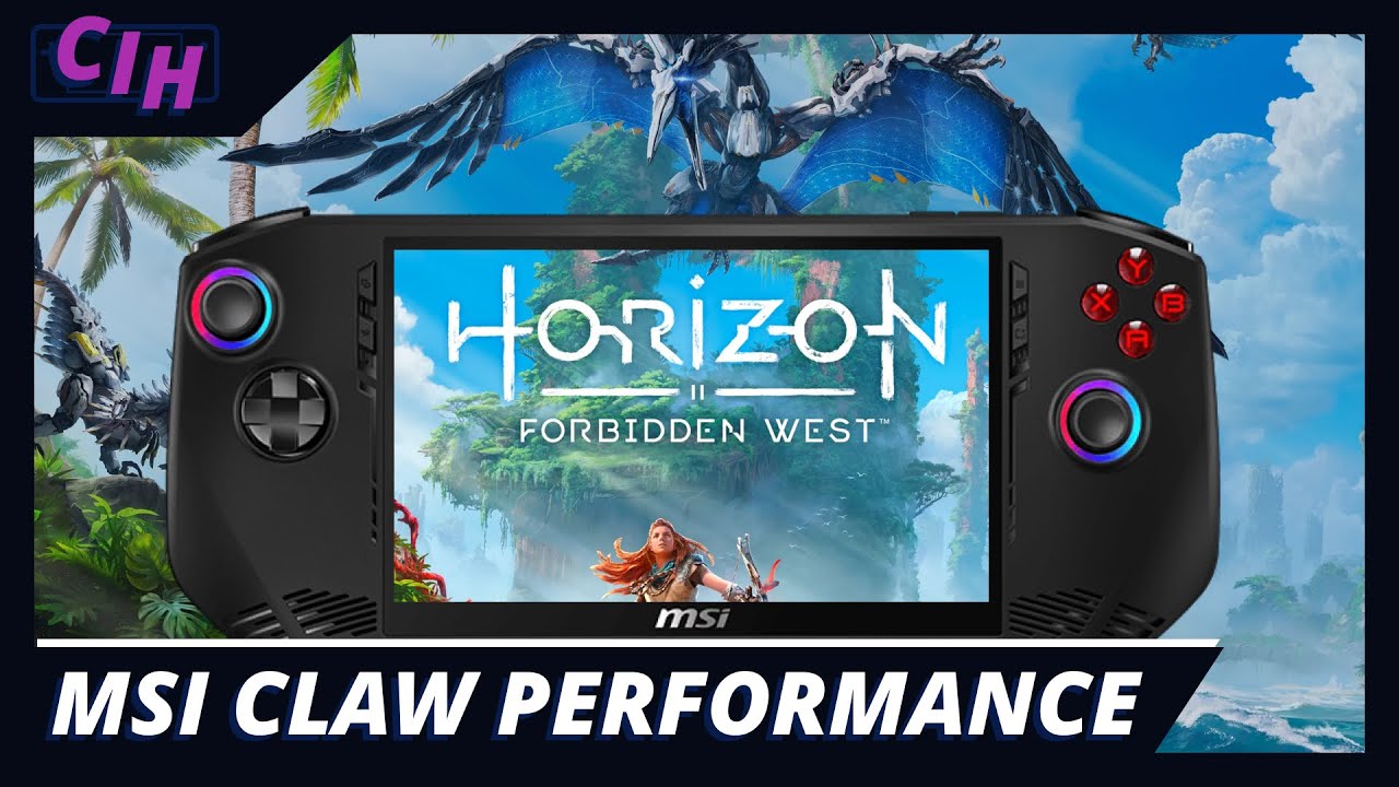 Horizon Forbidden West MSI Claw Gameplay and Performance - YouTube