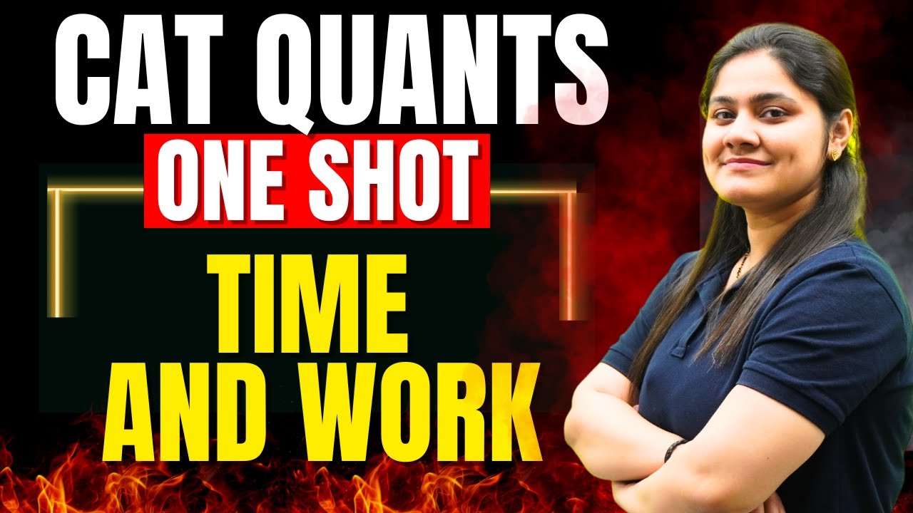 Time and Work|One Shot|CAT Quants|Dream Maths - YouTube