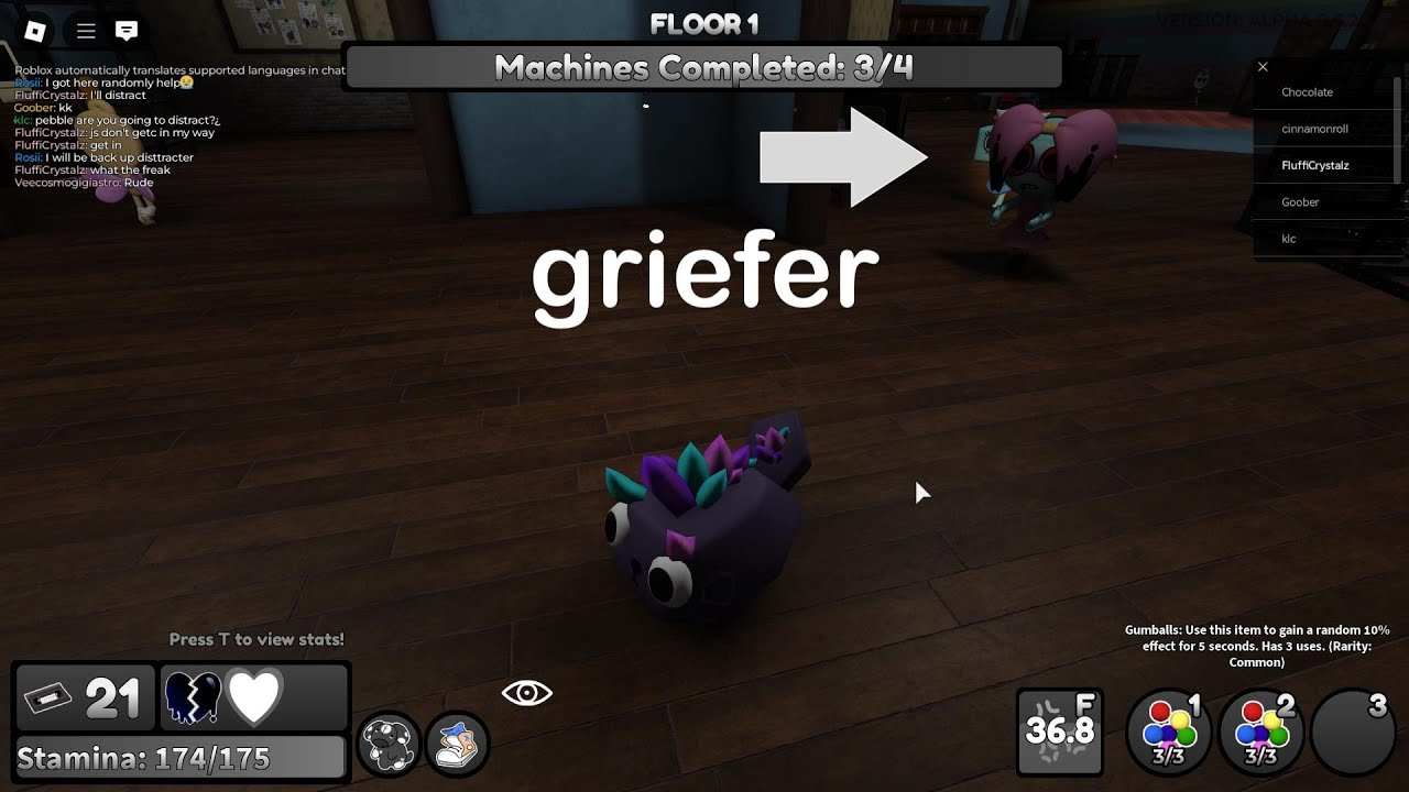 Tisha tries to grief Pebble. [Dandys world - Roblox]! - YouTube