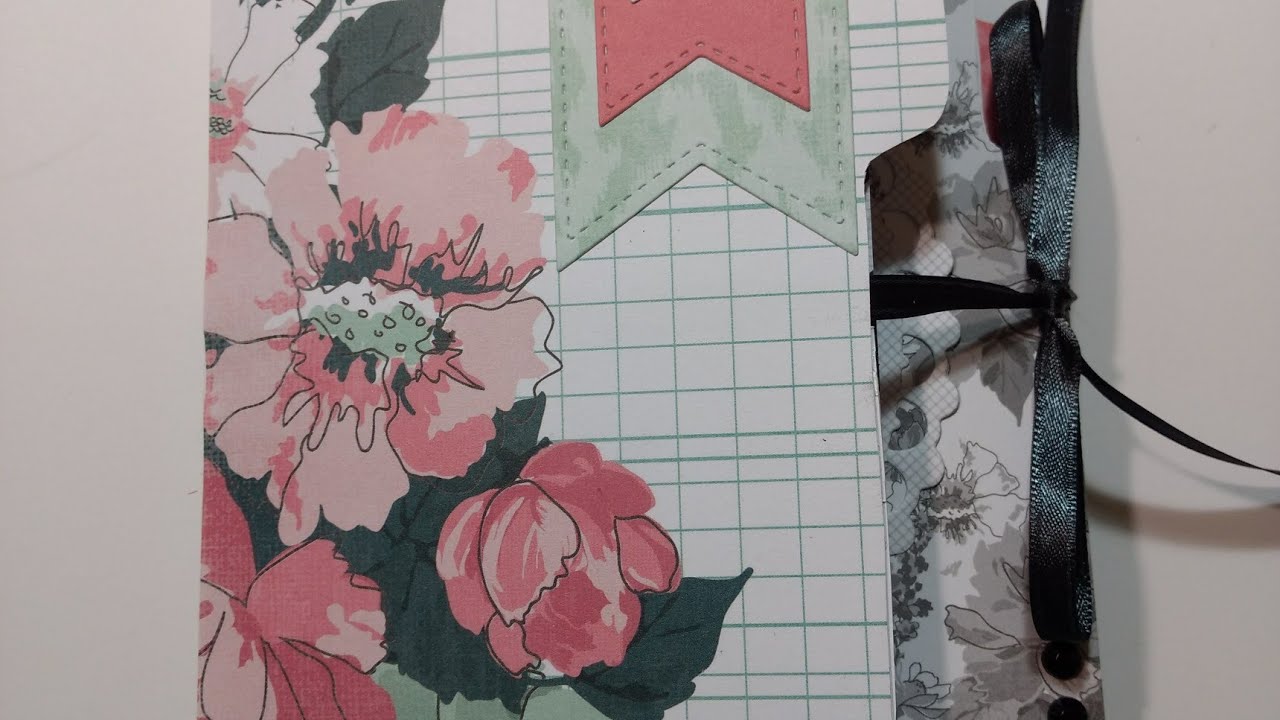 Tutorial for File Folder Mini Album and Giveaway - YouTube