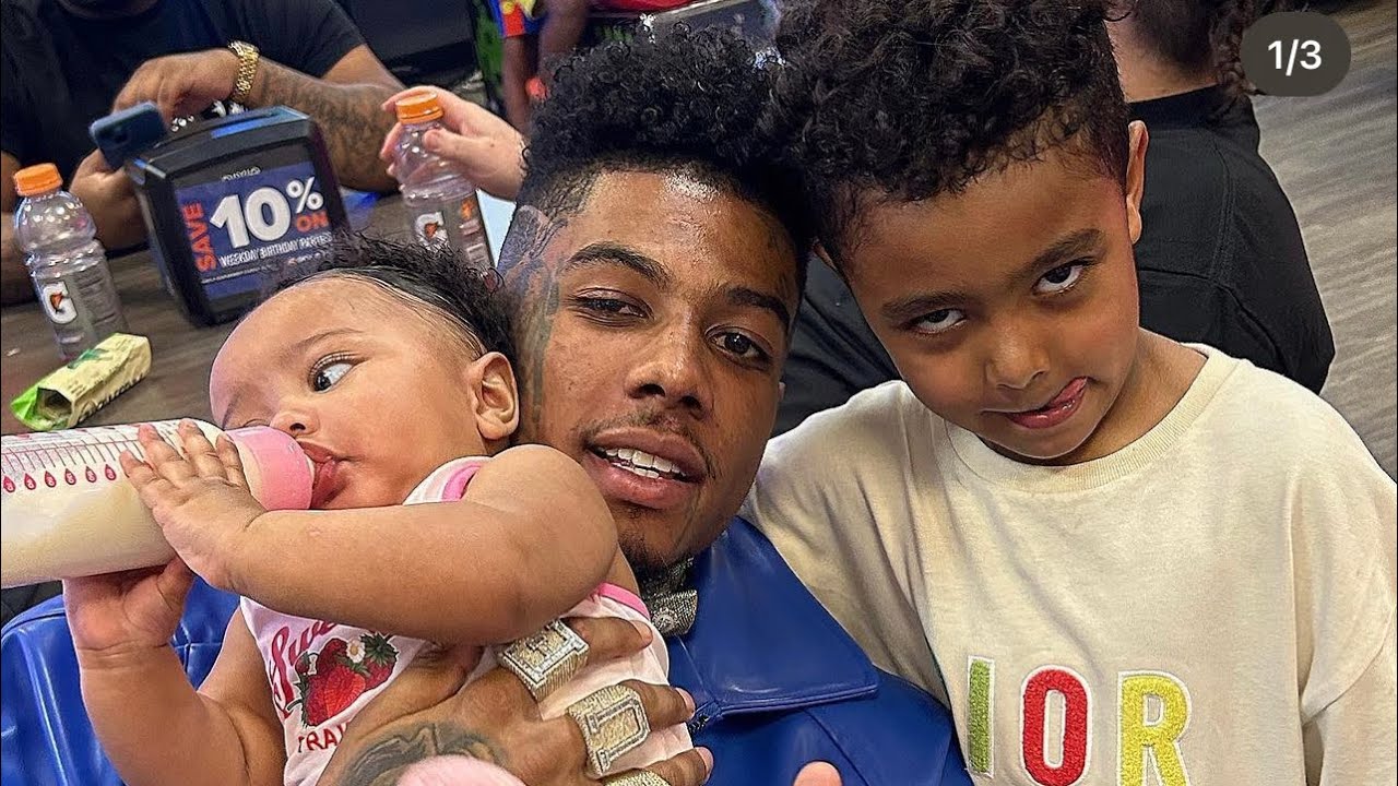 BlueFace Posted Pic Of Him And BOTH Kids! #blueface #chriseanrock - YouTube
