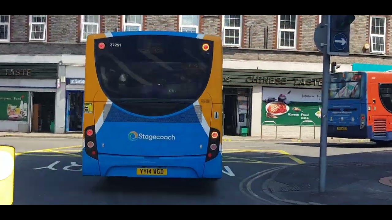 Here is the new livery stagecoach bus 37291 on the number 715 in ...
