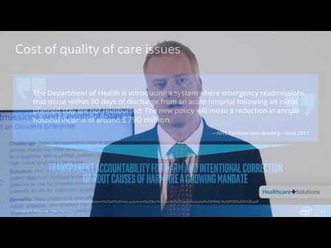 Intel in Healthcare  Chris Gough   Actionable Big Data Analytics  Introduction by David Price   Fina