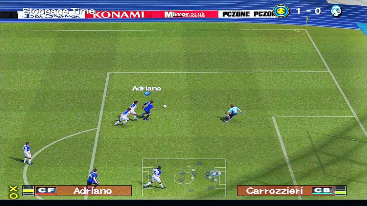 PES 6 - Adriano the Scorer - YouTube