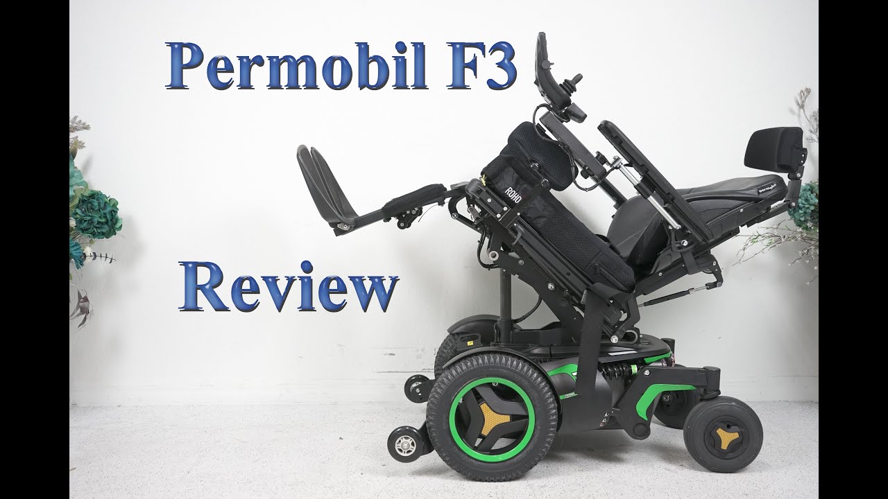 Permobil F3 with Electric Tilt - Review #3234 - YouTube