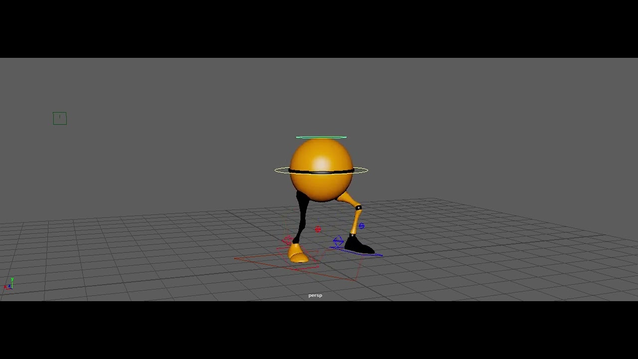 Ball walkcycle - YouTube