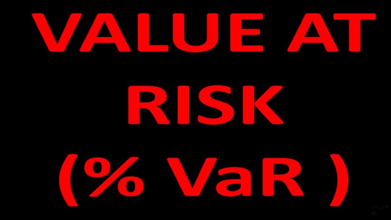 what is value at risk ( VAR ) in hindi , Security VaR , VaR Margin ...