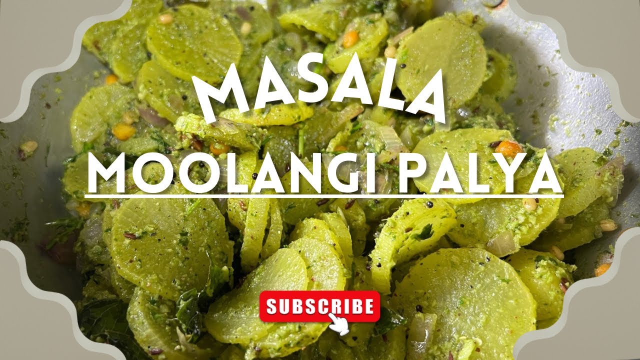 Moolangi Palya | Karnataka Style Radish Stir Fry Recipe 🥗 - YouTube
