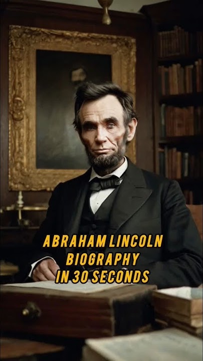 Abraham Lincoln Biography in 30 Seconds#abraham #lincoln # ...