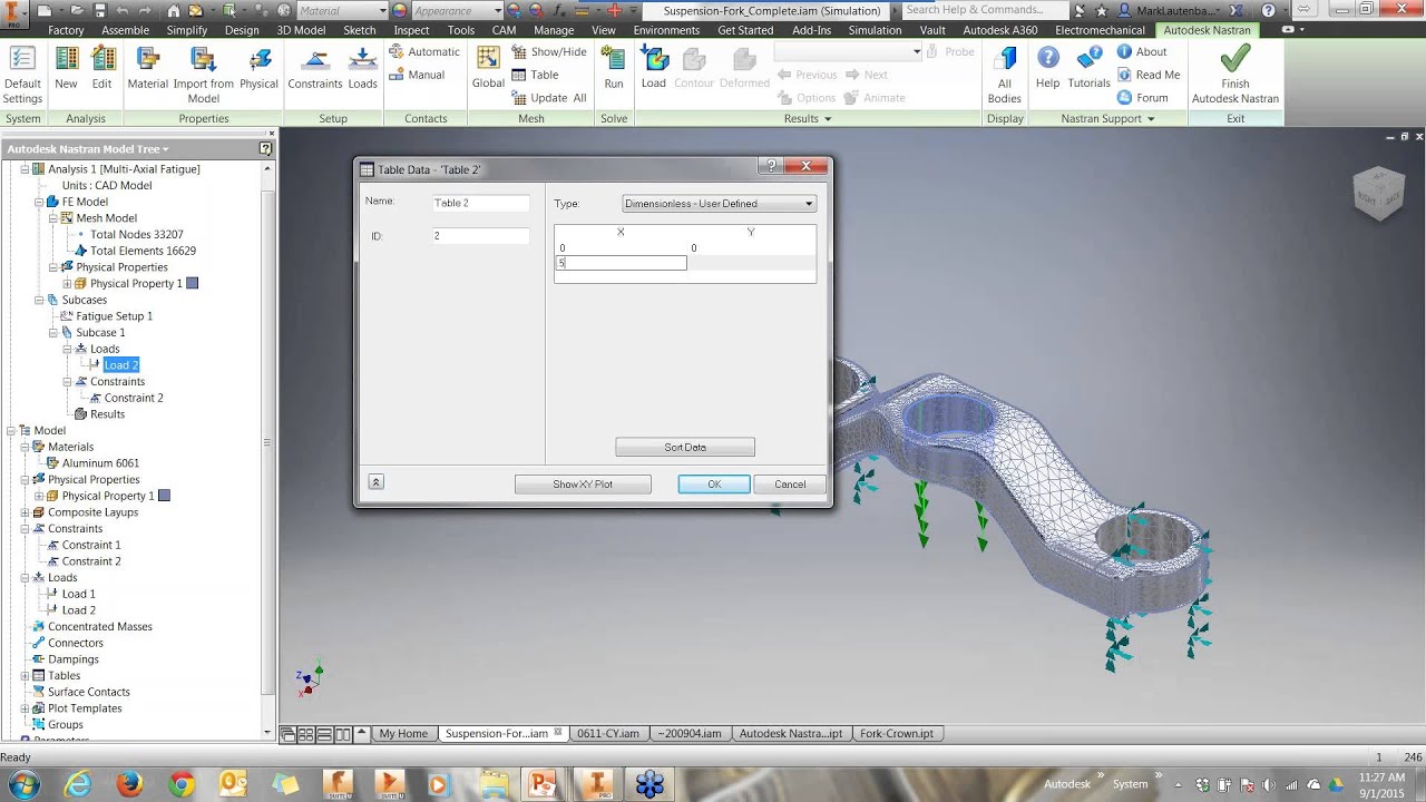 Simulation Driven Design with Autodesk® Nastran® In CAD 2016 - YouTube