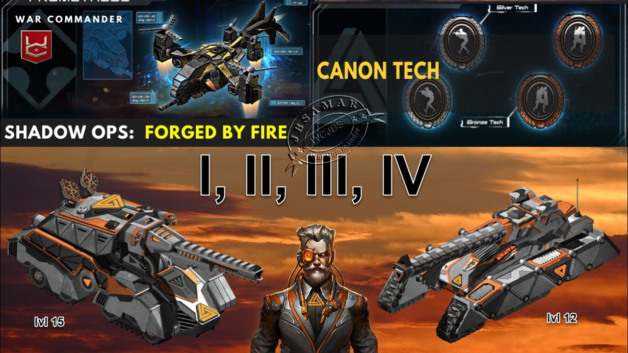 War Commander : Shadow Ops I, II, III, IV with Oxford & Canon - YouTube