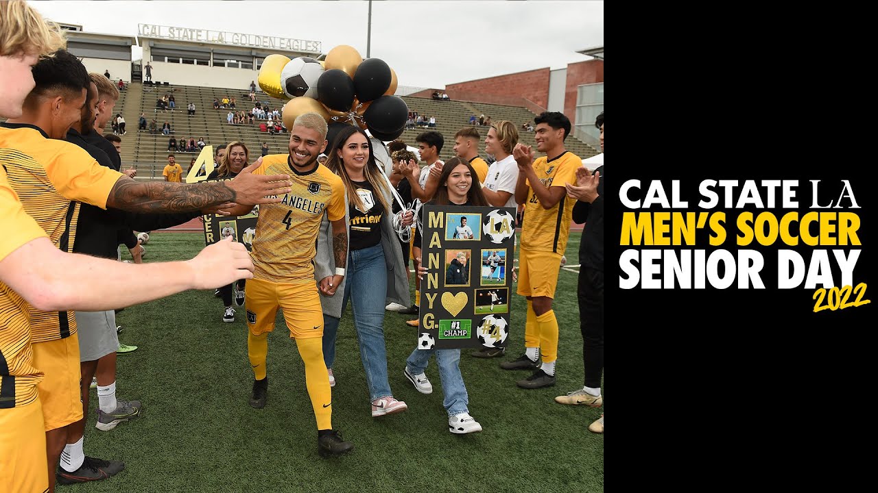 2022 Men's Soccer Senior Day - YouTube