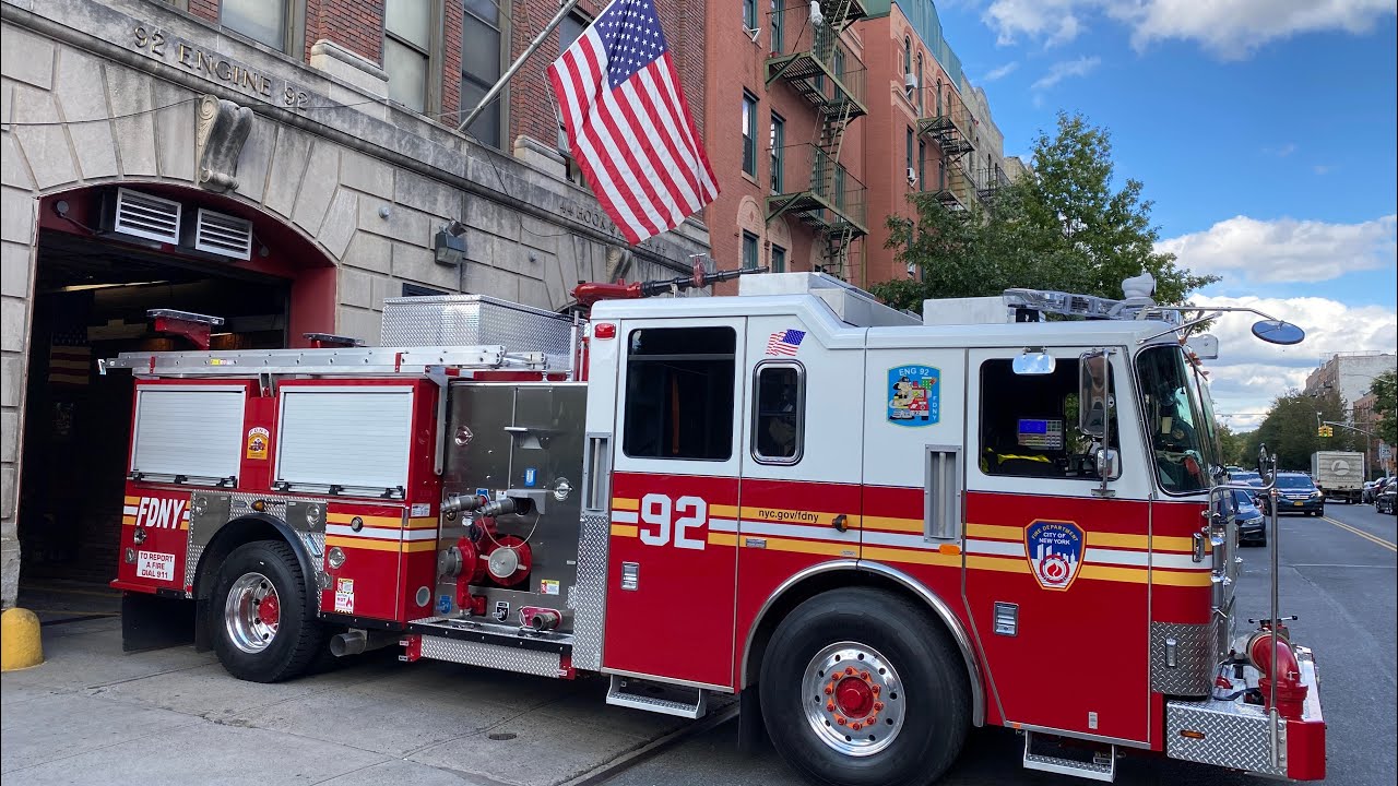 ***SUPER EXCLUSIVE PHOTOS ONLY*** ~ ***BRAND NEW 2021 FDNY ENGINE 92 ...