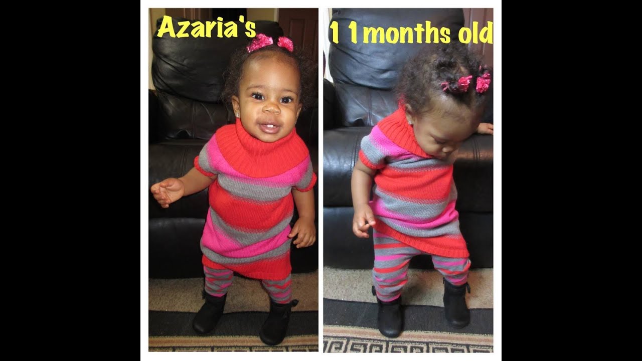 Azaria's 11 month update - YouTube