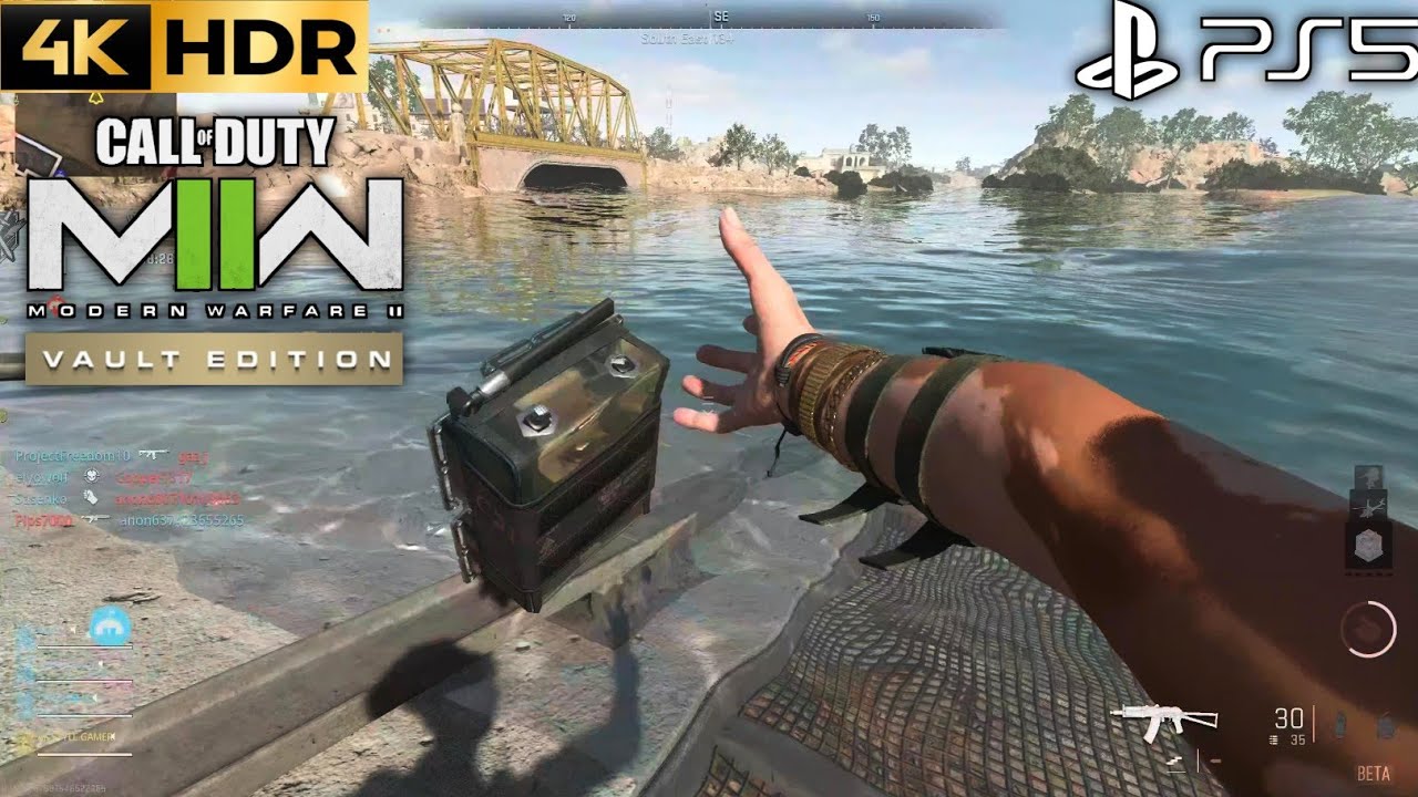 MW2 C4 Vs Water | MW2 C4 Vs Underwater | Modern Warfare 2 C4 | PS5 Call ...