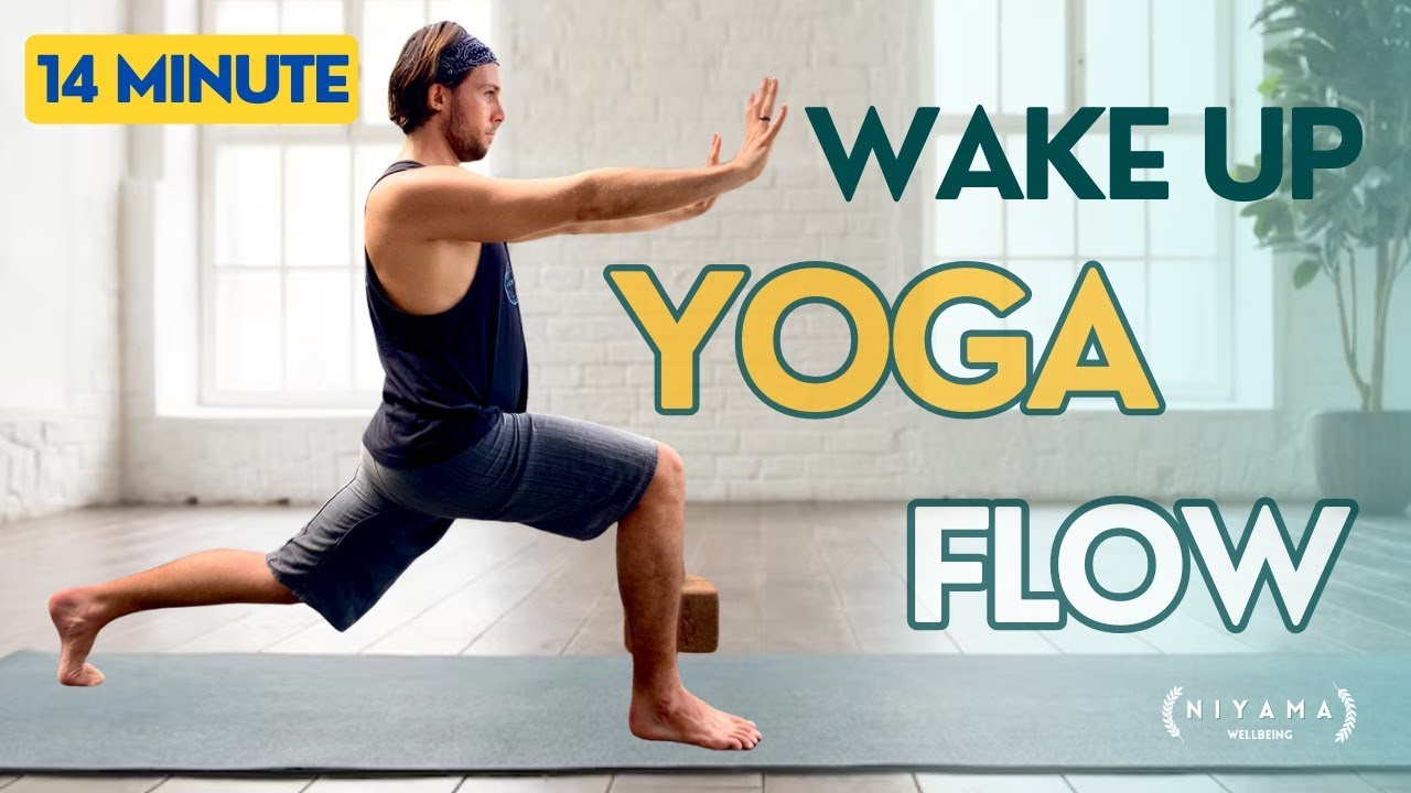 Wake Up Yoga Flow | 14 Minute Boost! - YouTube