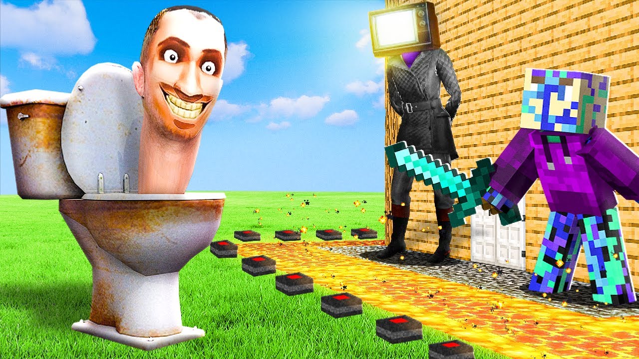 REALISTIC SKIBIDI TOILETS vs The Most Secure Minecraft House! - YouTube