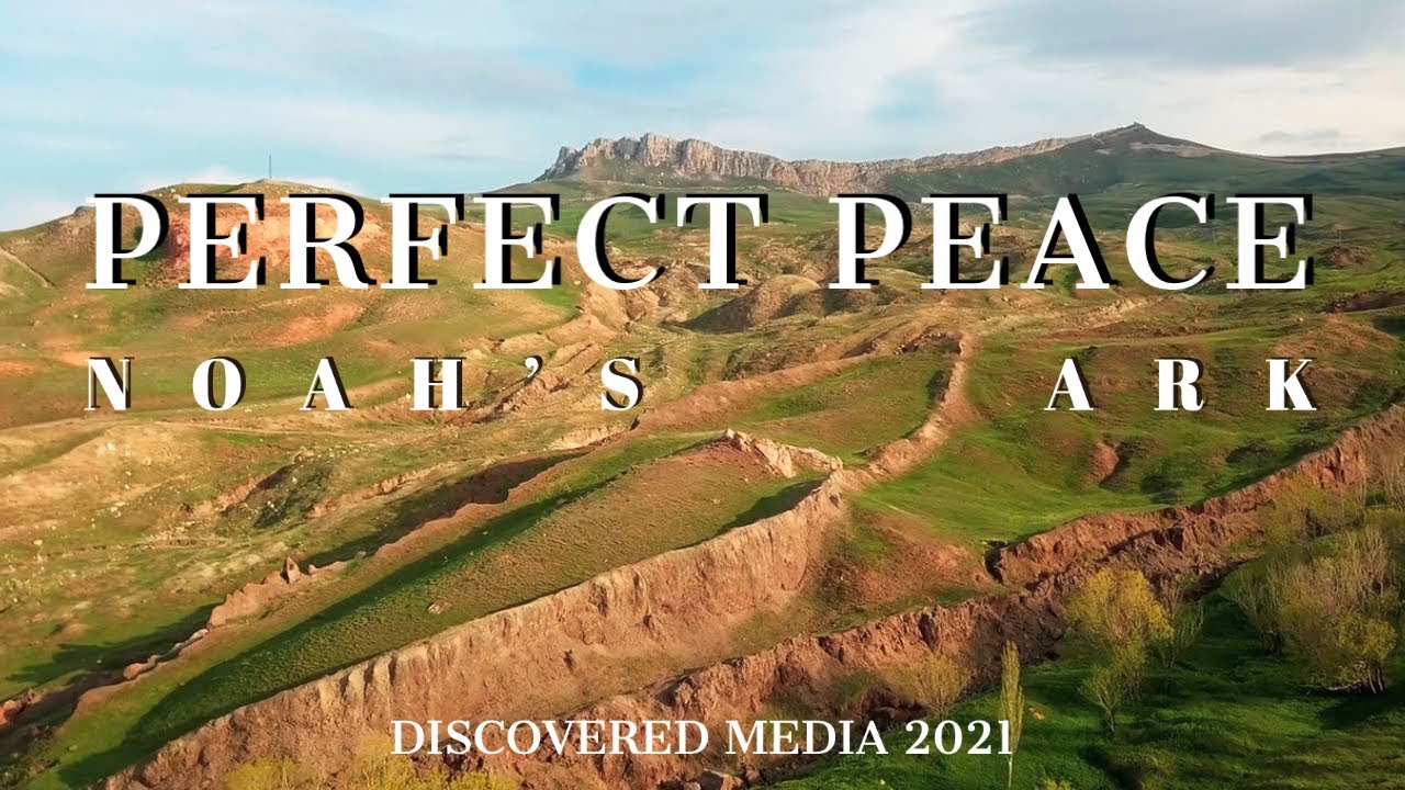 Noah's Ark buried remains seen from the air - YouTube