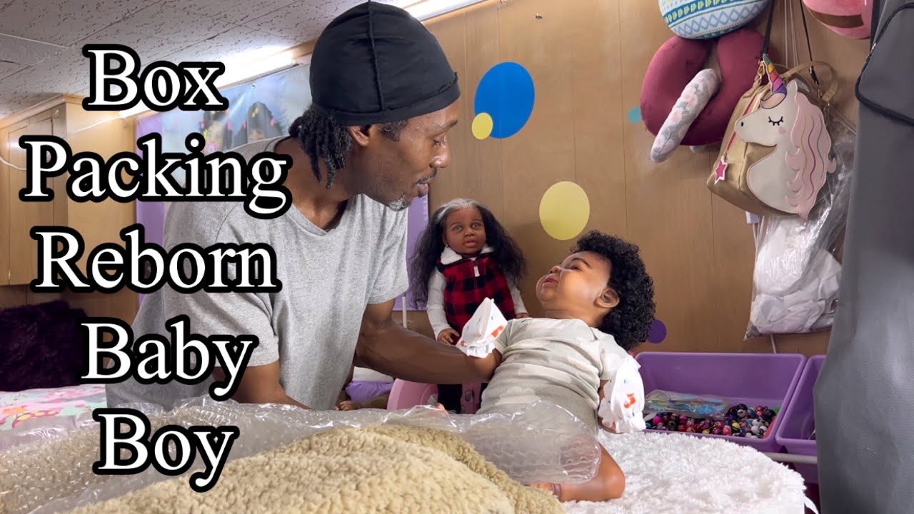 Reborn baby doll box packing of reborn baby boy - YouTube