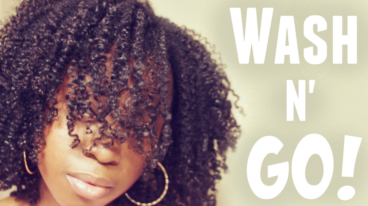 UPDATED Wash N' Go Routine | NATURAL HAIR - YouTube