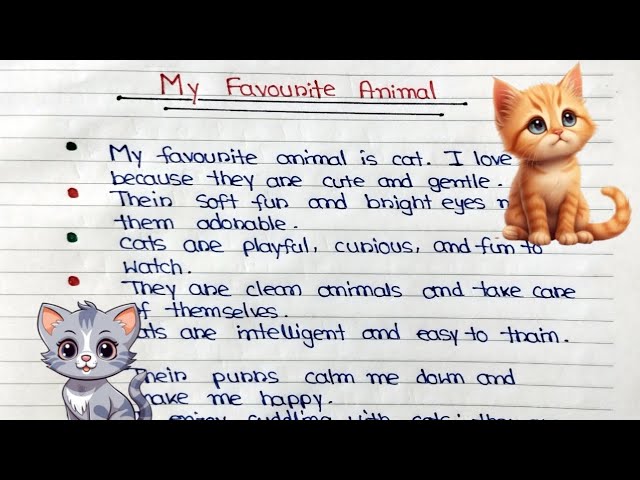 Why Cat Is My Favorite Animal - Infoupdate.org