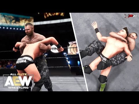 WWE 2K20 SIMULATION: Jon Moxley vs Sammy Guevara | AEW Dynamite 15/01/20 HIGHLIGHTS - YouTube