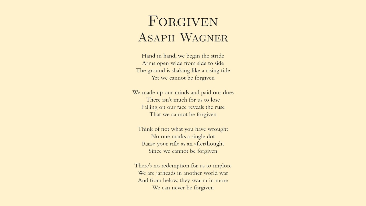 Forgiven - Asaph Wagner - YouTube