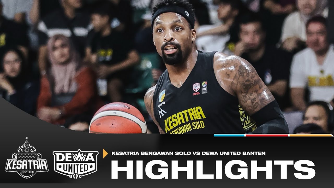 Kesatria Bengawan Solo VS Dewa United Banten | Game Highlights IBL ...