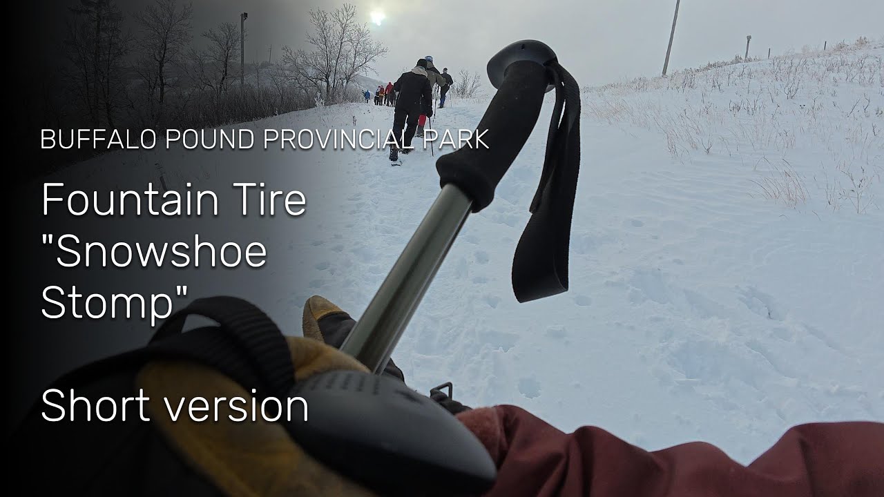 Shorter Version Buffalo Pound Snowshoe stomp - YouTube