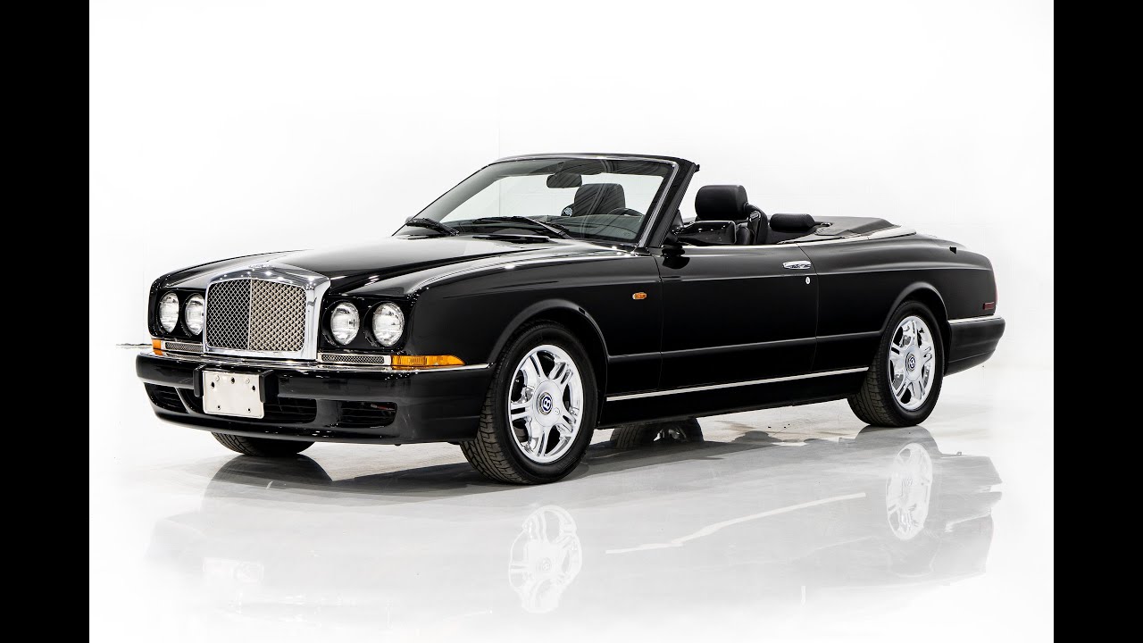 2000 Bentley Azure Convertible with only 17,815 miles - YouTube