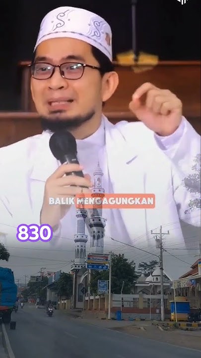 cuplikan ceramah ustad Adi Hidayat - YouTube