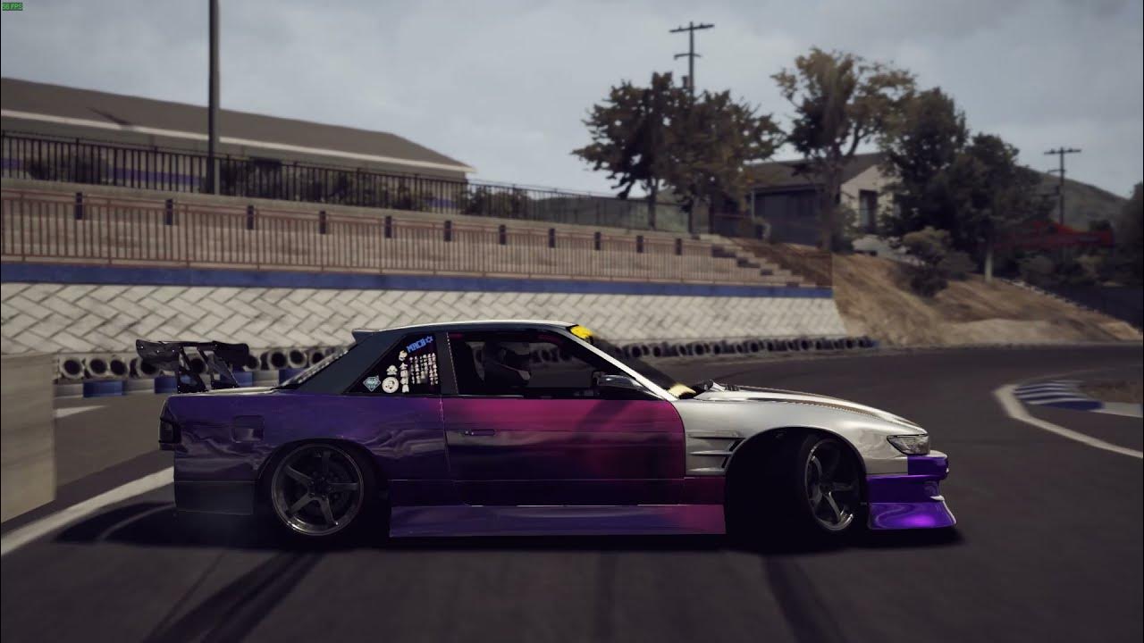 Assetto Corsa. S13 MISSILE @Meihan Sportsland C-Course! - YouTube