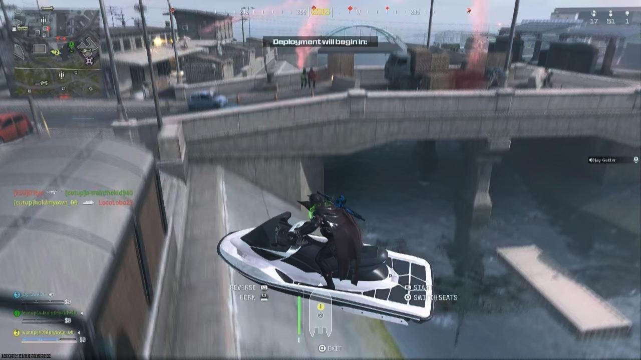 Call of Duty mw3 boat tricks - YouTube