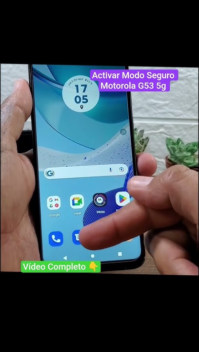 Activar El Modo Seguro Como Entrar y Salir Motorola G53 5g #smartphone #tecnologia - YouTube