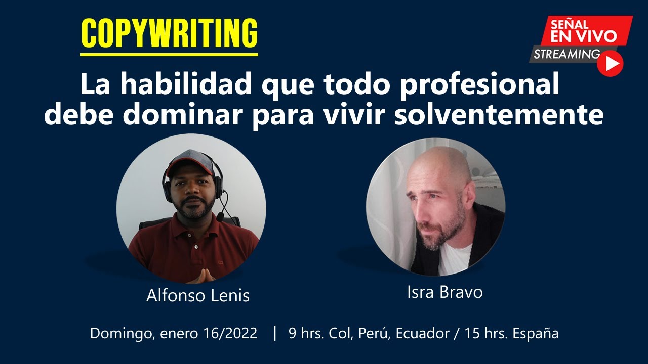 Copywriting con Isra Bravo: La habilidad que todo profesional debe ...