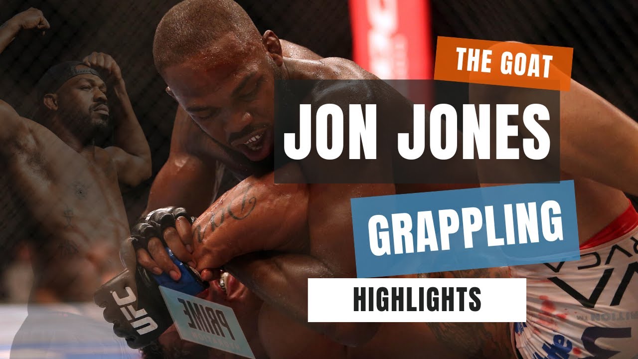 JON JONES BJJ GRAPPLING HIGHLIGHTS (UFC & SUBMISSION GRAPPLING ...