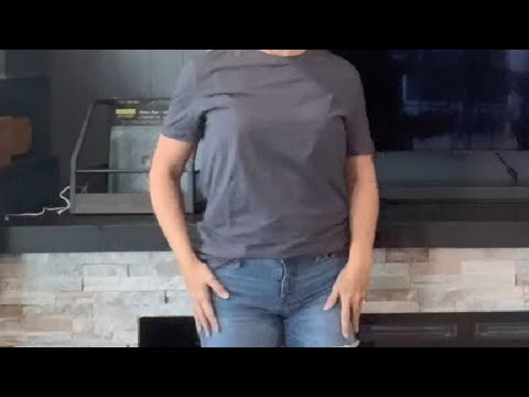 Abardsion Two Pack Basic Tees for Women Short Sleeve Crewneck Plain ...