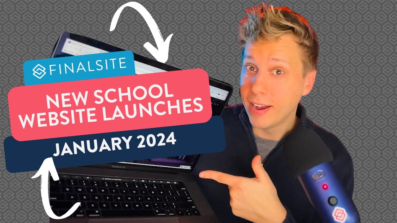 New School Website Launches | January 2024 | Finalsite - YouTube