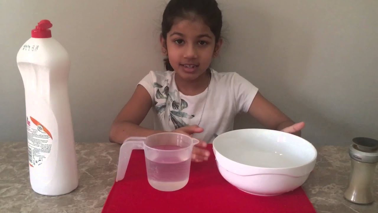 Kids science experiment with pepper - YouTube
