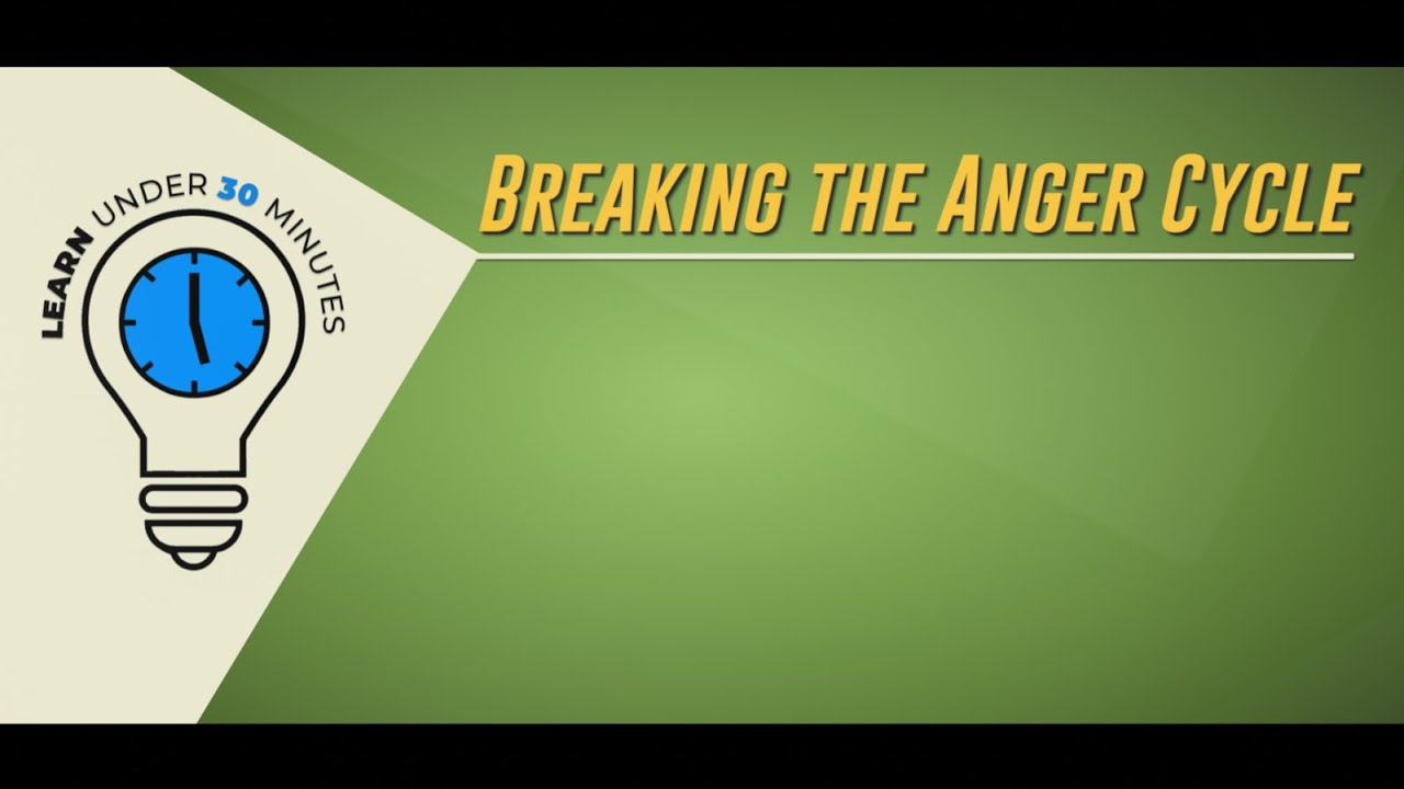 Breaking the Anger Cycle - Promo Video - YouTube