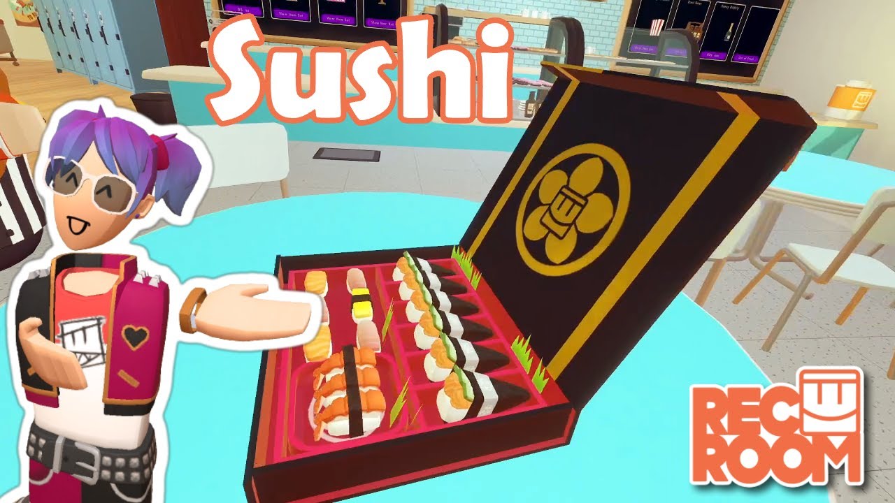 Eating Sushi in Rec Room - YouTube