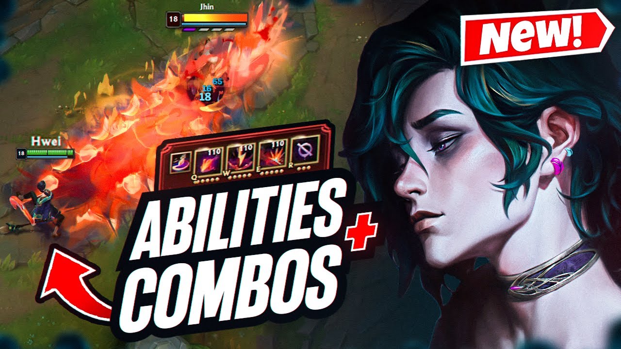 Hwei Champion Gameplay | Abilities + Combos - YouTube
