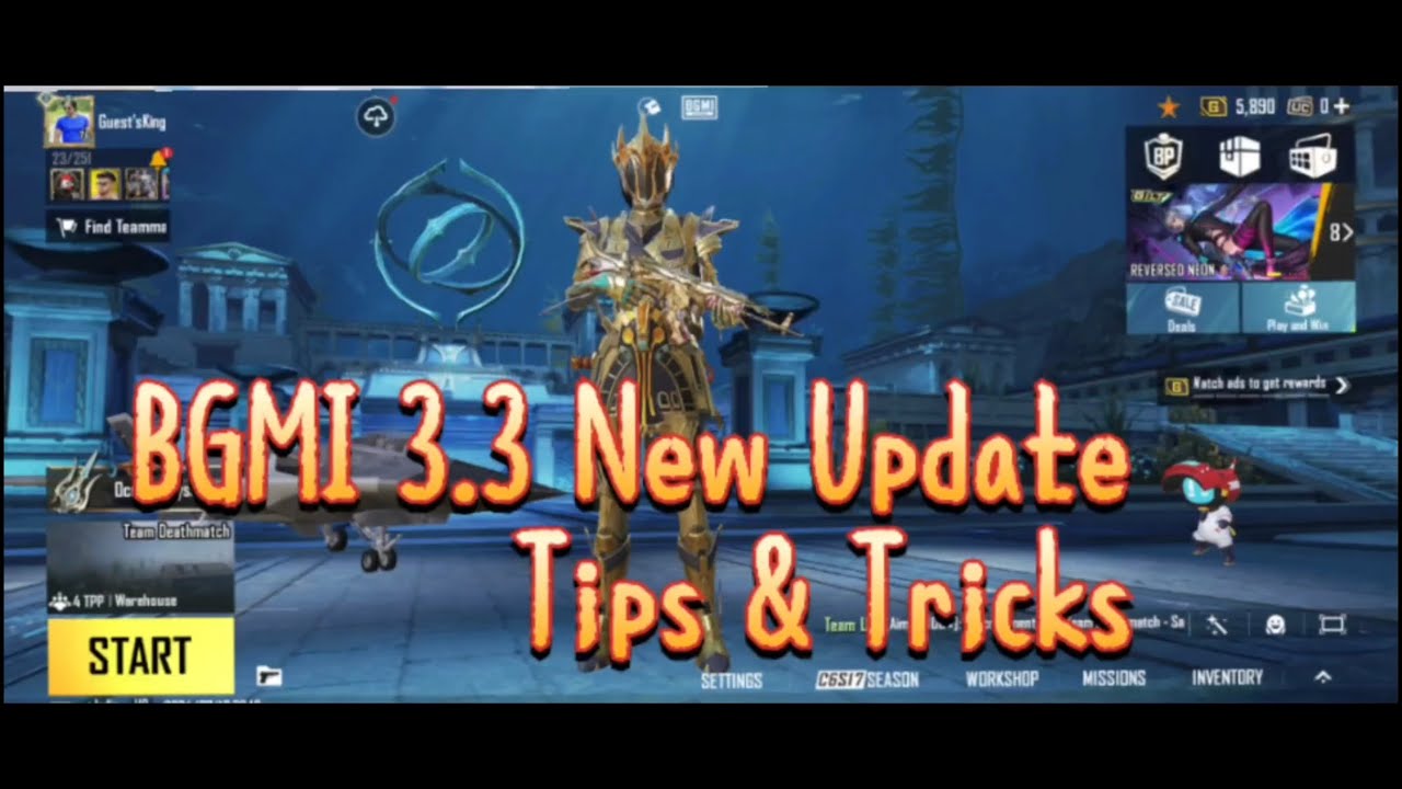 Bgmi 3.3 New Update Tips & Tricks #bgmi #pubg #tips_and_tricks # ...