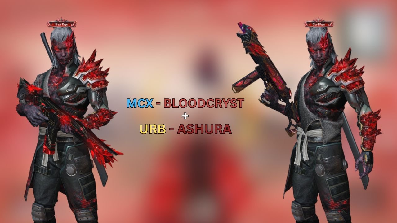 MCX + URB With new skins Blood Strike Gameplay 👑#bloodstrike # ...